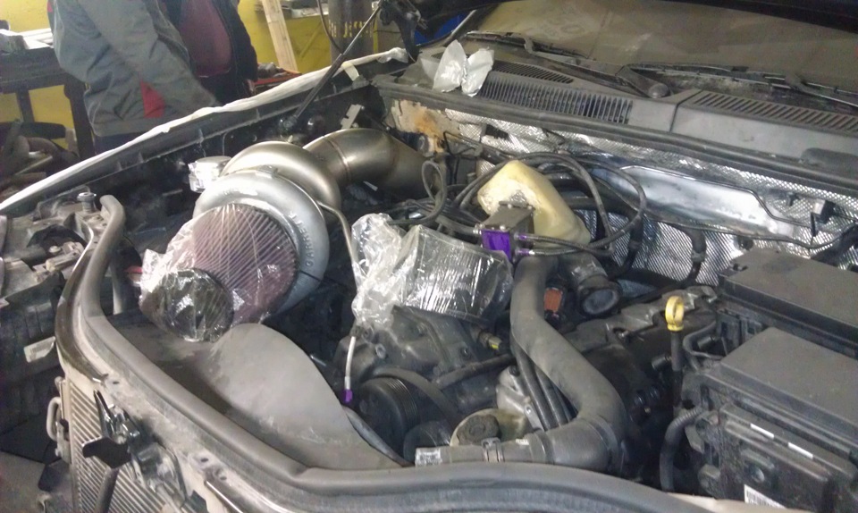 Turbo SRT8 Project ! : 1400+ сил… — Jeep Grand Cherokee SRT-8 (WK), 7 л ...