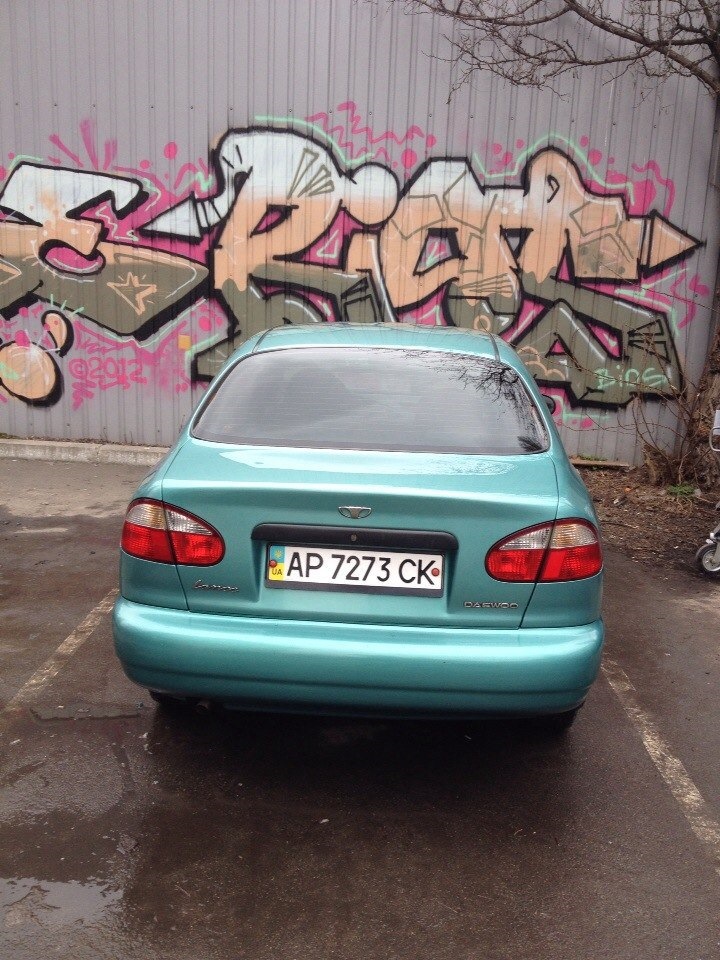Губа renault laguna на Lanos — Daewoo Lanos, 1,5 л, 1999 года ...