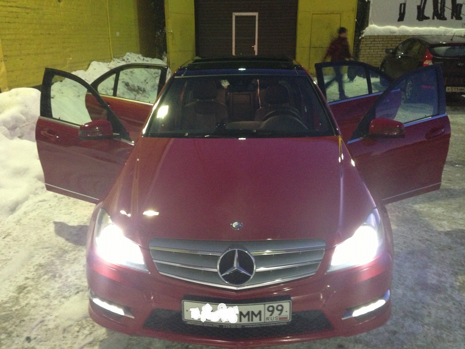 Moйка перед Time Attack!(+небольшая поломка) — Mercedes-Benz C-class ...
