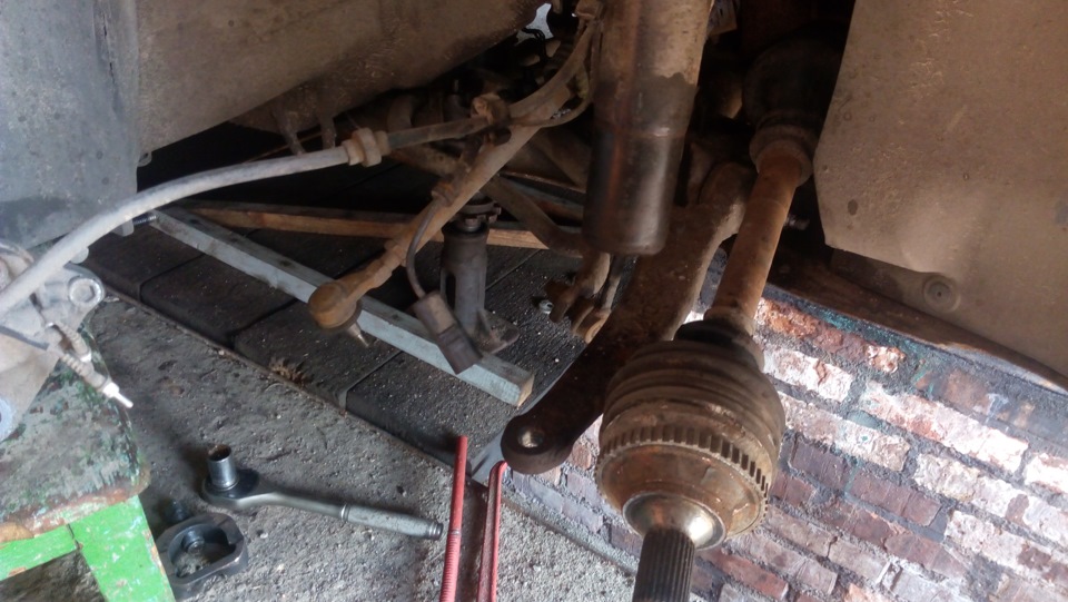 Передняя подвеска, часть2 — Peugeot 607, 3 л, 2001 года | своими руками ...