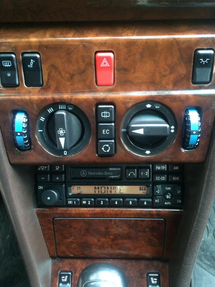 Becker Exquisit — Mercedes-Benz E-Class (W124), 3 л, 1992 года ...