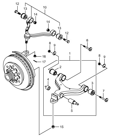 Продолжаем ремонт — SsangYong Actyon Sports (1G), 2 л, 2006 года ...
