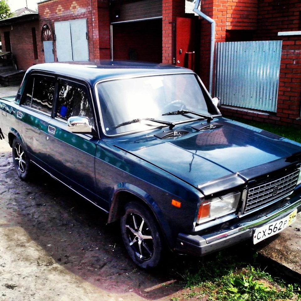 Литье и резина. — Lada 2107, 1,7 л, 1995 года | колёсные диски | DRIVE2