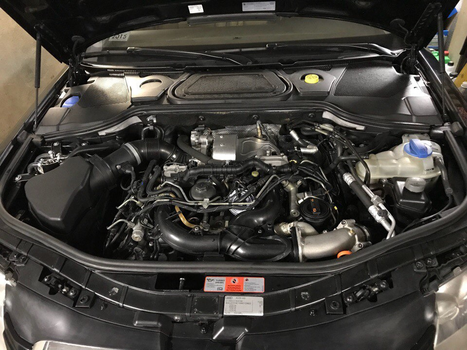Ремонт турбины 3.0 TDI — Audi A8 (D3), 3 л, 2006 года | своими руками ...