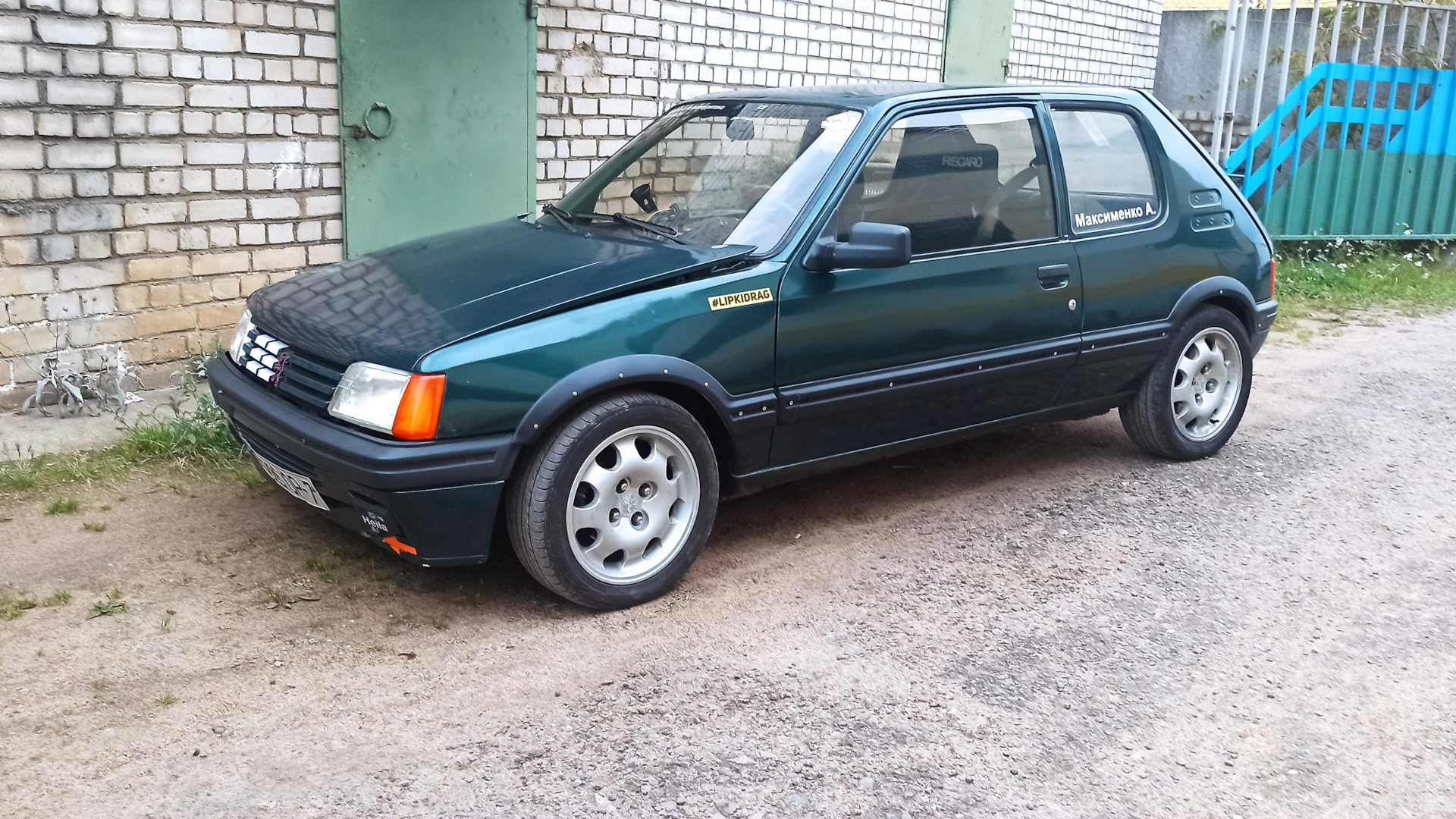 Peugeot 205 2.0 бензиновый 1992 | MI16 атмо 230hp на DRIVE2