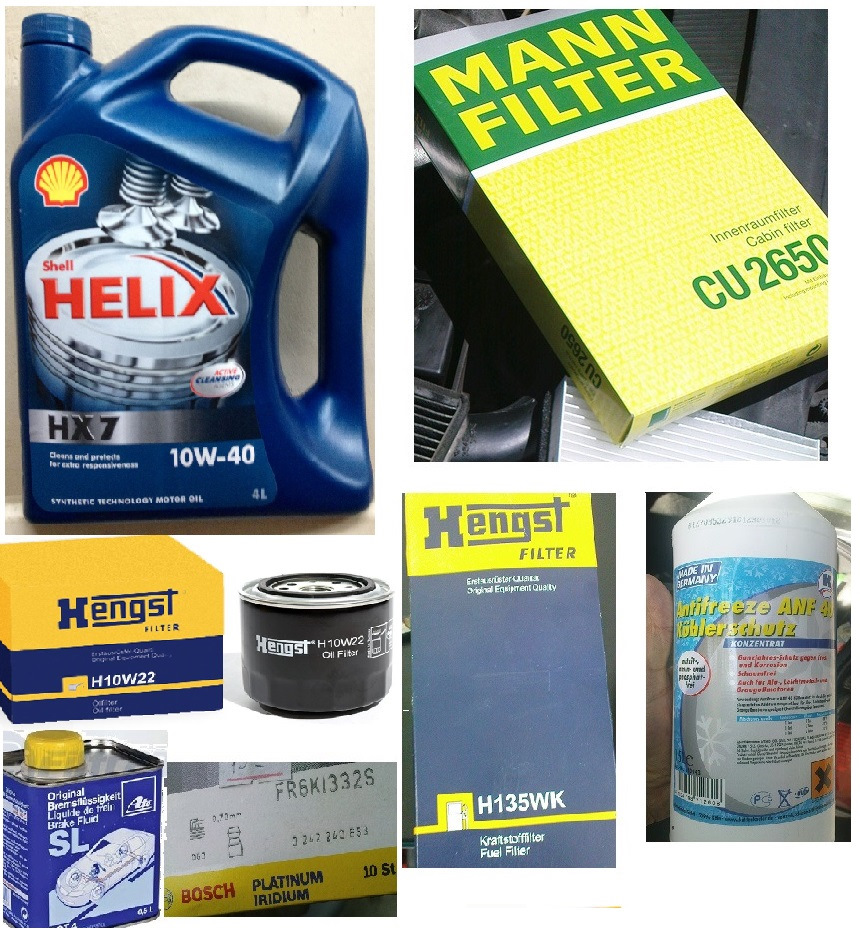 #02 Сразу поменял расходники — Volvo 850, 2,4 л, 1996 года | расходники ...