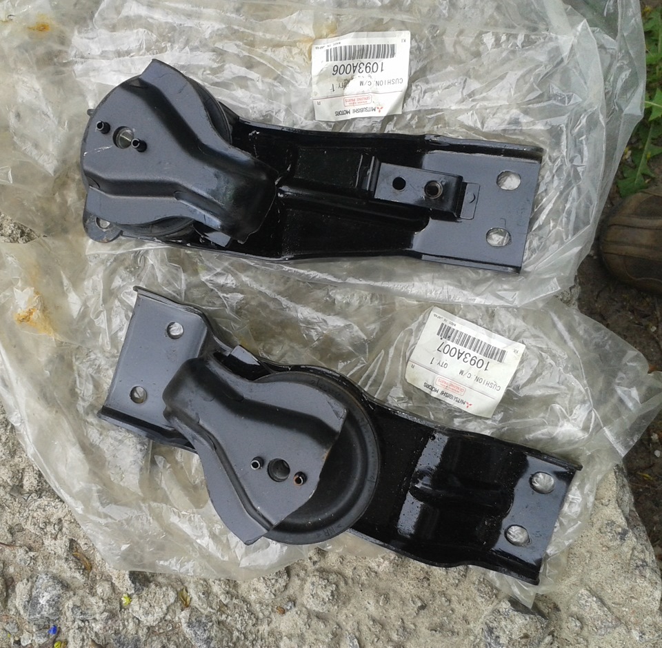 Замена подушек двигателя 4G93t(4G94) — Mitsubishi Pajero iO, 1,8 л ...