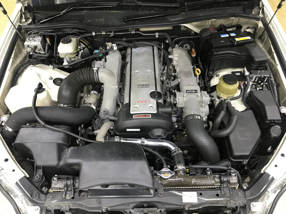 Свап 1JZ GTE JZX110 Blit — Toyota Mark II (110), 2,5 л, 2004 года ...