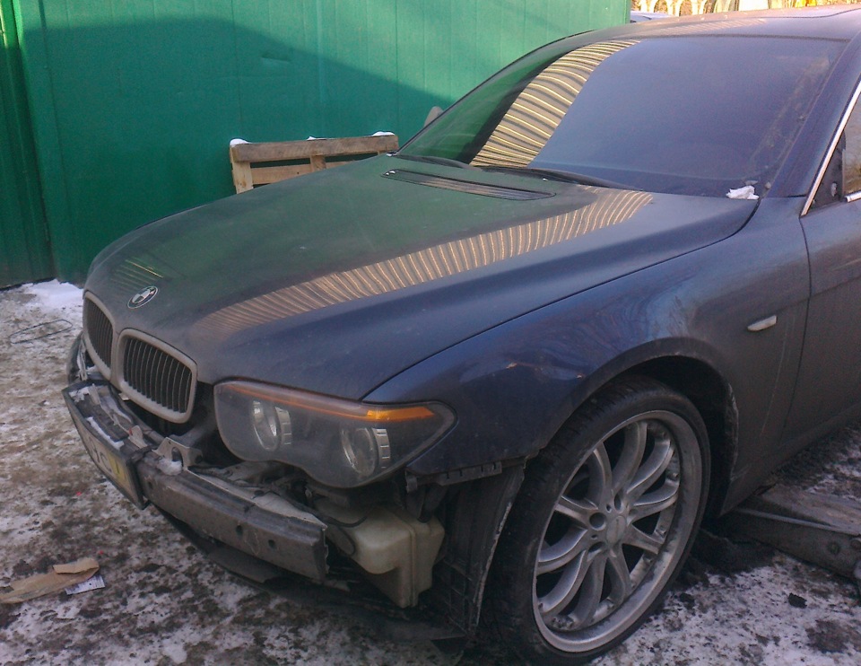 Фпаряде \\22// — BMW 7 series (E65/E66), 4,4 л, 2002 года | колёсные диски | DRIVE2