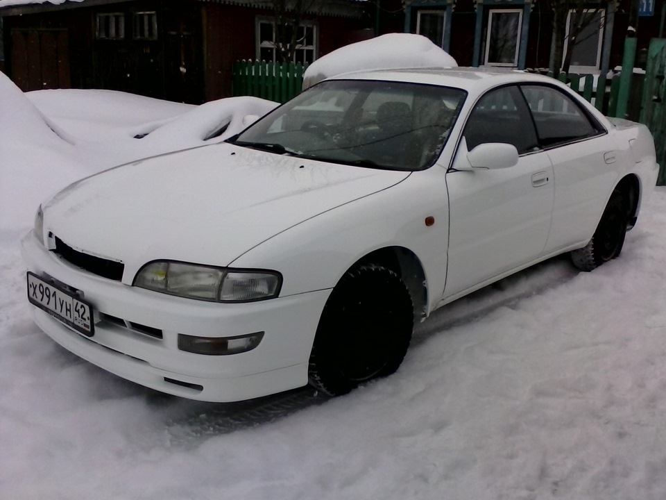 наконец то восстановили и покрасили кузов — Toyota Corona EXiV (2G), 1 ...