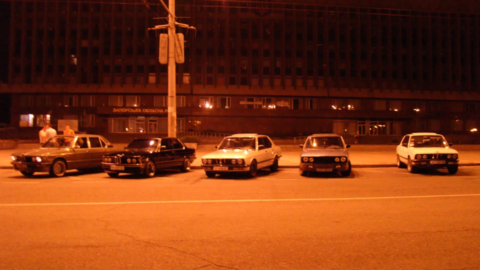 Oldtimer Meeting — BMW 5 series (E12), 3 л, 1978 года | покатушки | DRIVE2