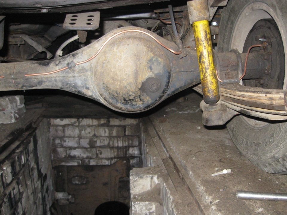 тормозная система — Nissan Patrol (K160), 3,3 л, 1988 года | тюнинг | DRIVE2