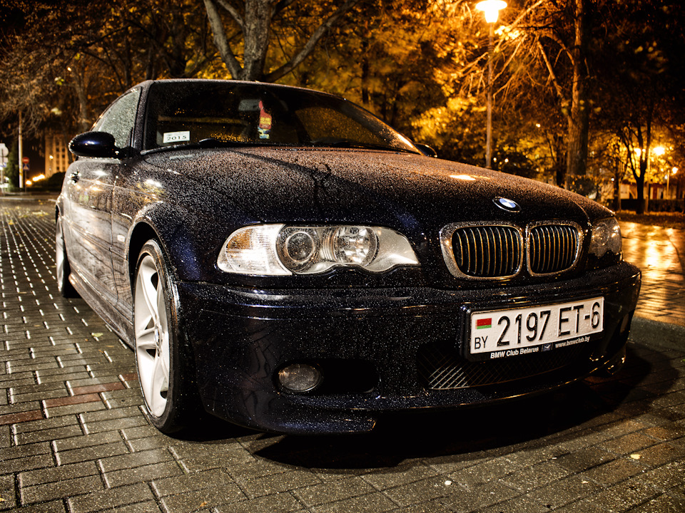 Влажная девочка… — BMW 3 series Coupe (E46), 3 л, 2001 года | фотография | DRIVE2