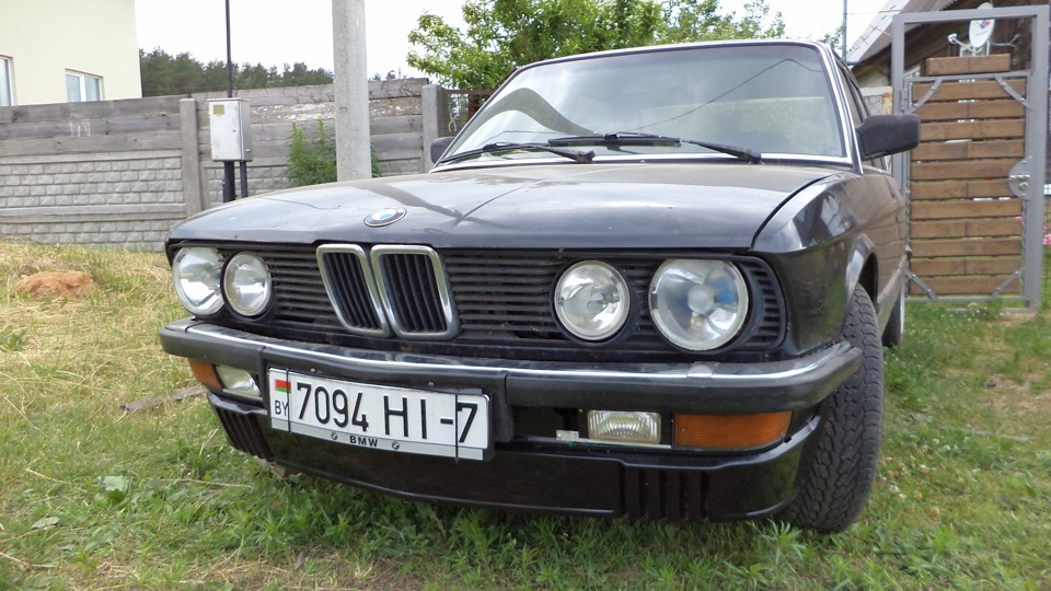 BMW 5 series (E28) 2.5 бензиновый 1986 | m30b25 на DRIVE2