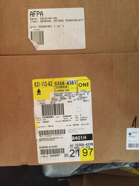 55584381 Маховик двигателя GM | Запчасти на DRIVE2