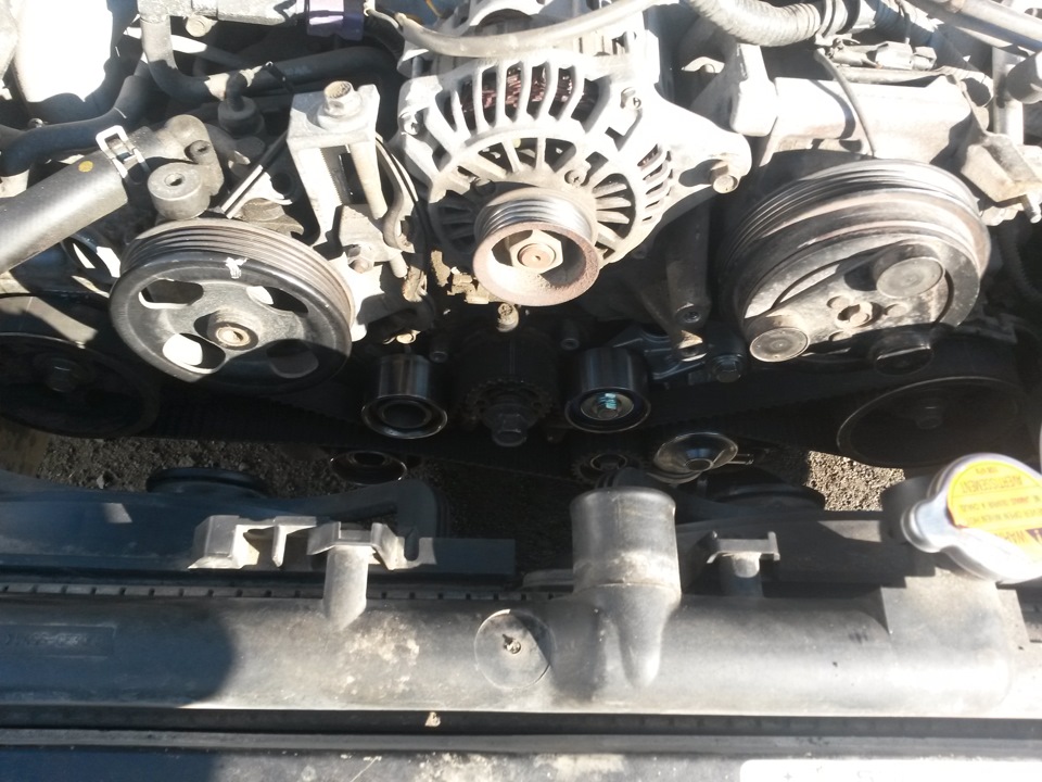 Помпа — Subaru Legacy Outback (BE/BH), 2,5 л, 2000 года | поломка | DRIVE2