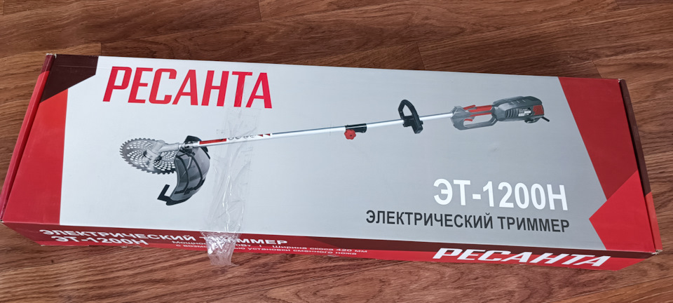 Дачные делишки или косим трын траву с Ресанта ЭТ-1200Н — DRIVE2