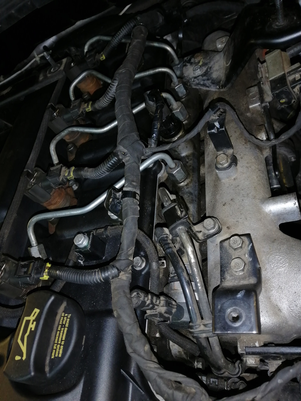 Замена клапанной крышки Киа Соренто 2.5 2008 год — KIA Sorento (1G), 2 ...