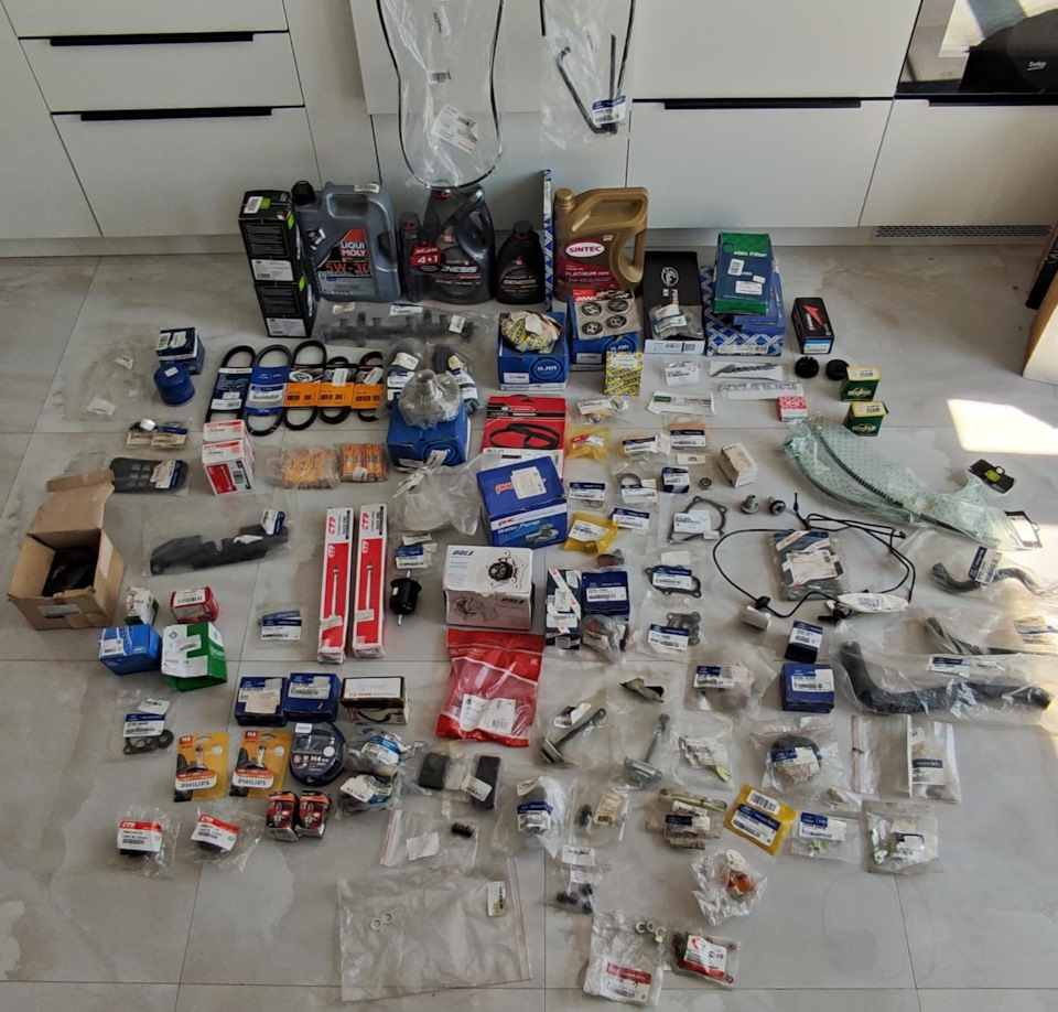 Остатки оригинальных запчастей — Hyundai Accent (2G), 1,5 л, 2006 года ...