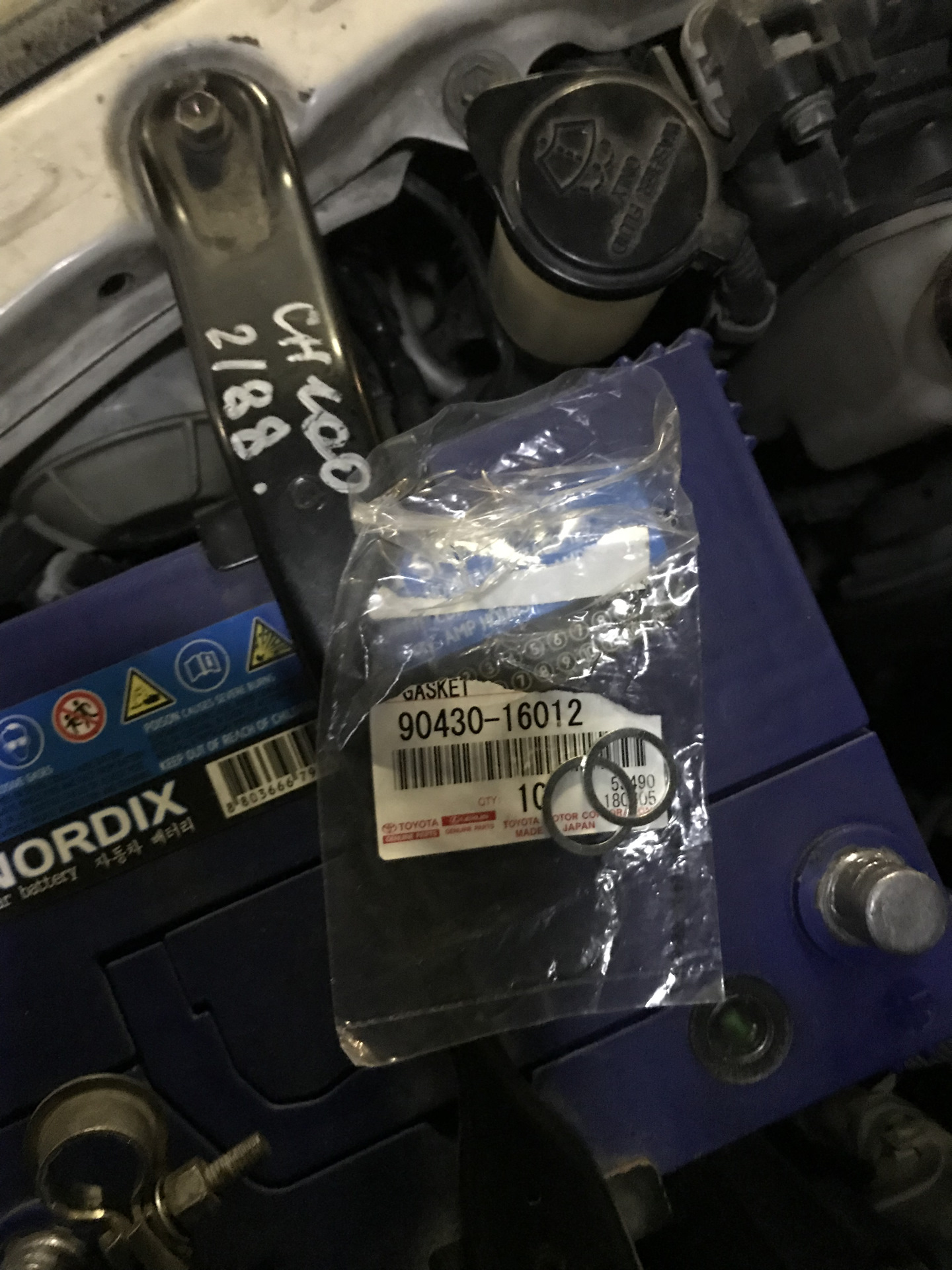 Замена клапана VVT-I — Toyota Mark II (100), 3 л, 1997 года ...