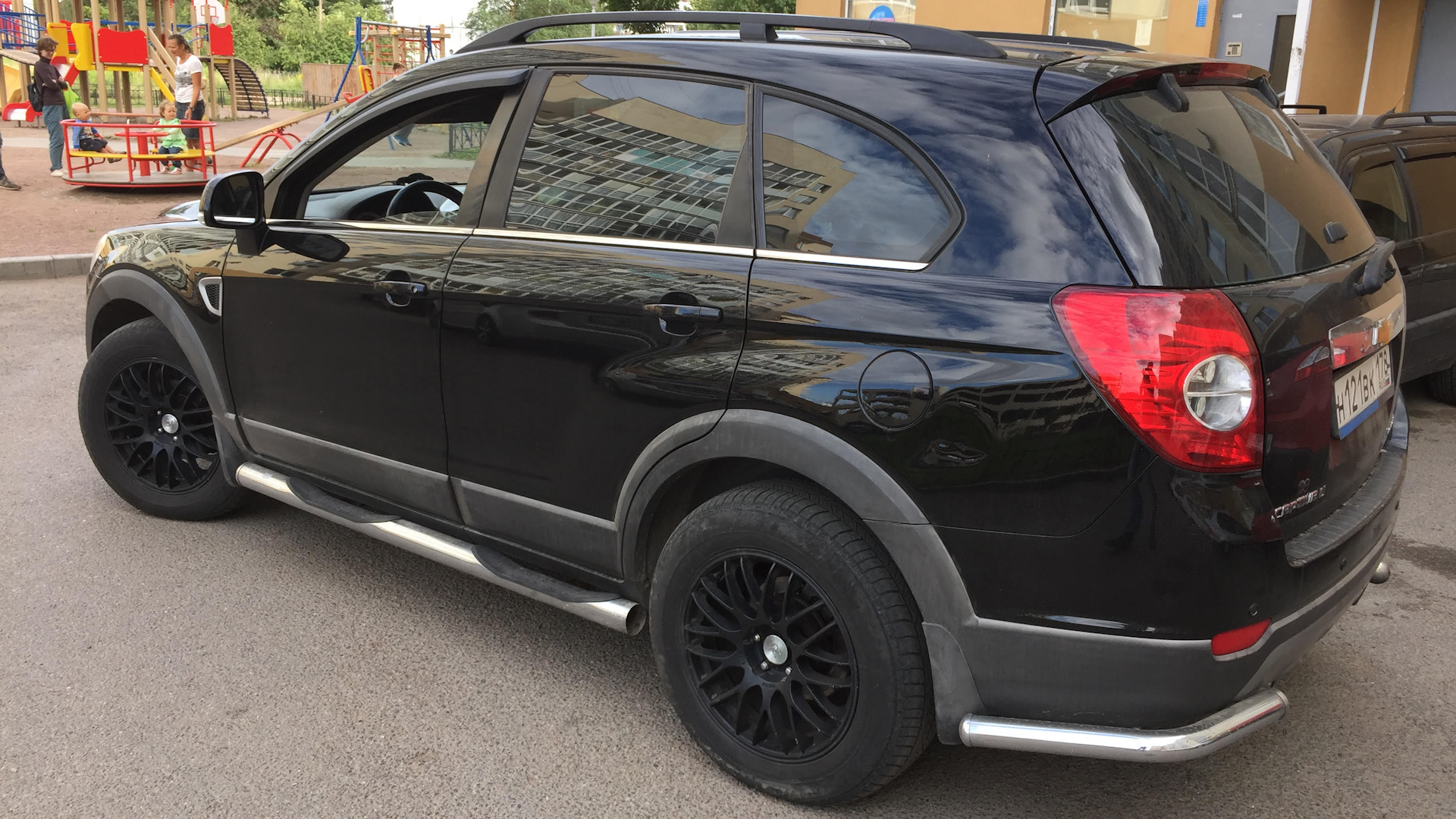 Chevrolet Captiva (1G) 2.4 бензиновый 2007 | BLACK на DRIVE2