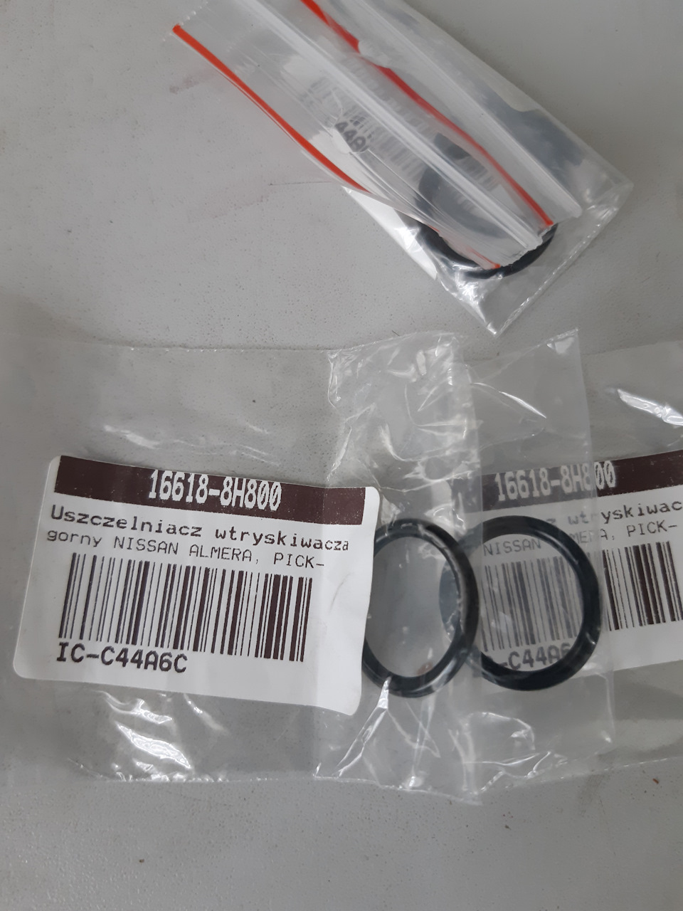 166188H800 Кольцо уплотнительное круглое 17х2,35 (36) NISSAN INFINITI ...