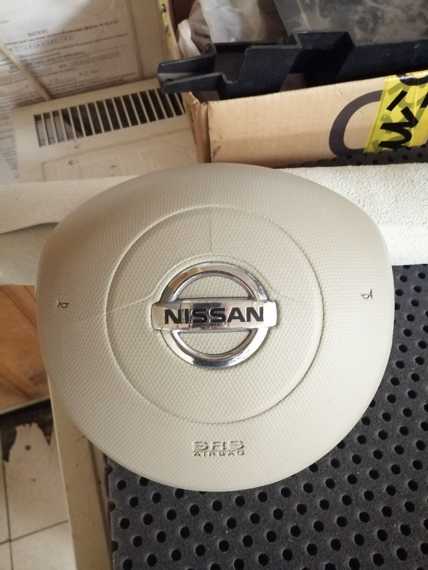 Перетяжка руля Ниссан Микра к12 Часть 2 — Nissan Micra (K12), 1,2 л ...