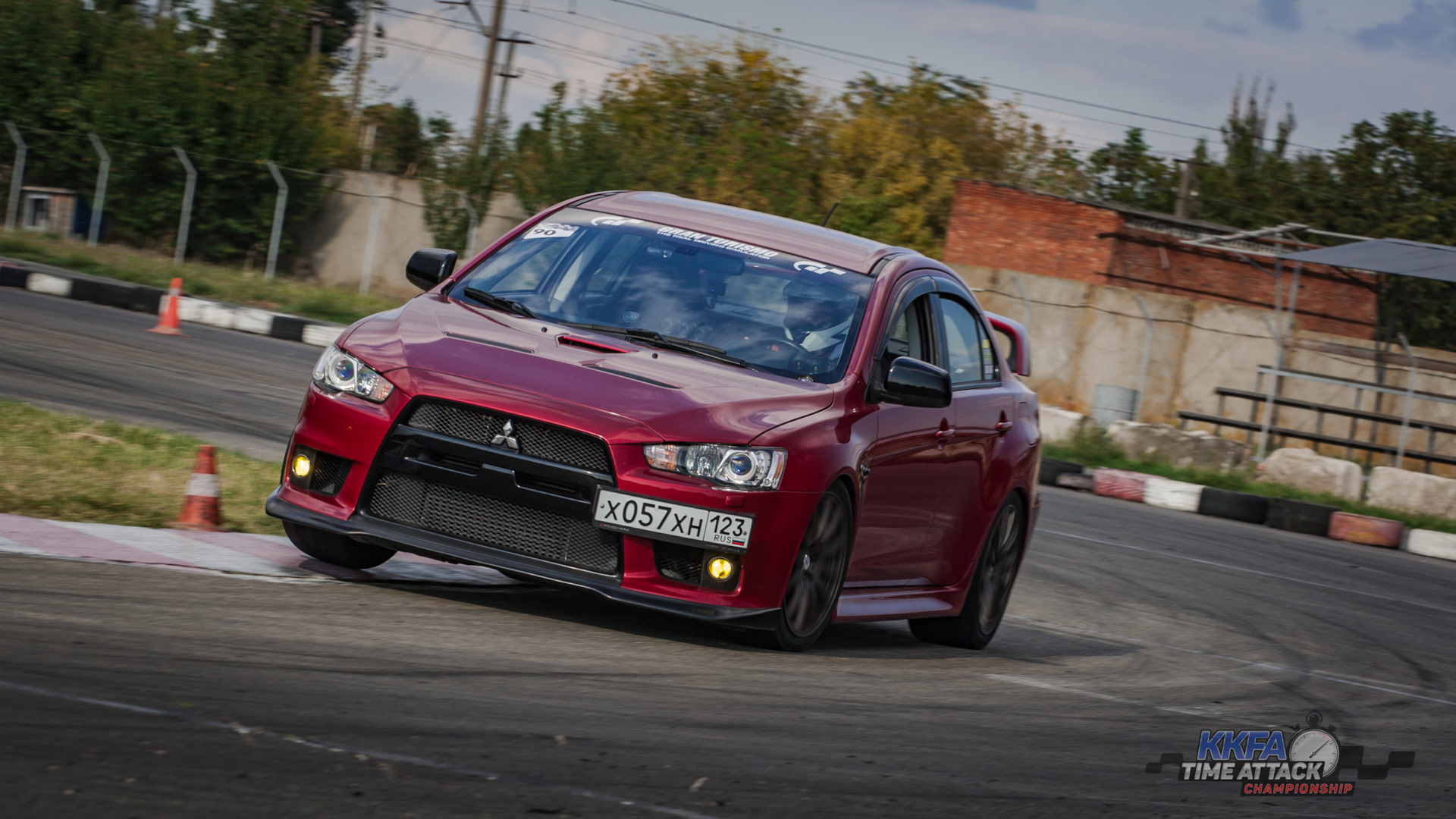 3 этап Time Attack KKFA — Mitsubishi Lancer Evolution X, 2 л, 2008 года | соревнования | DRIVE2