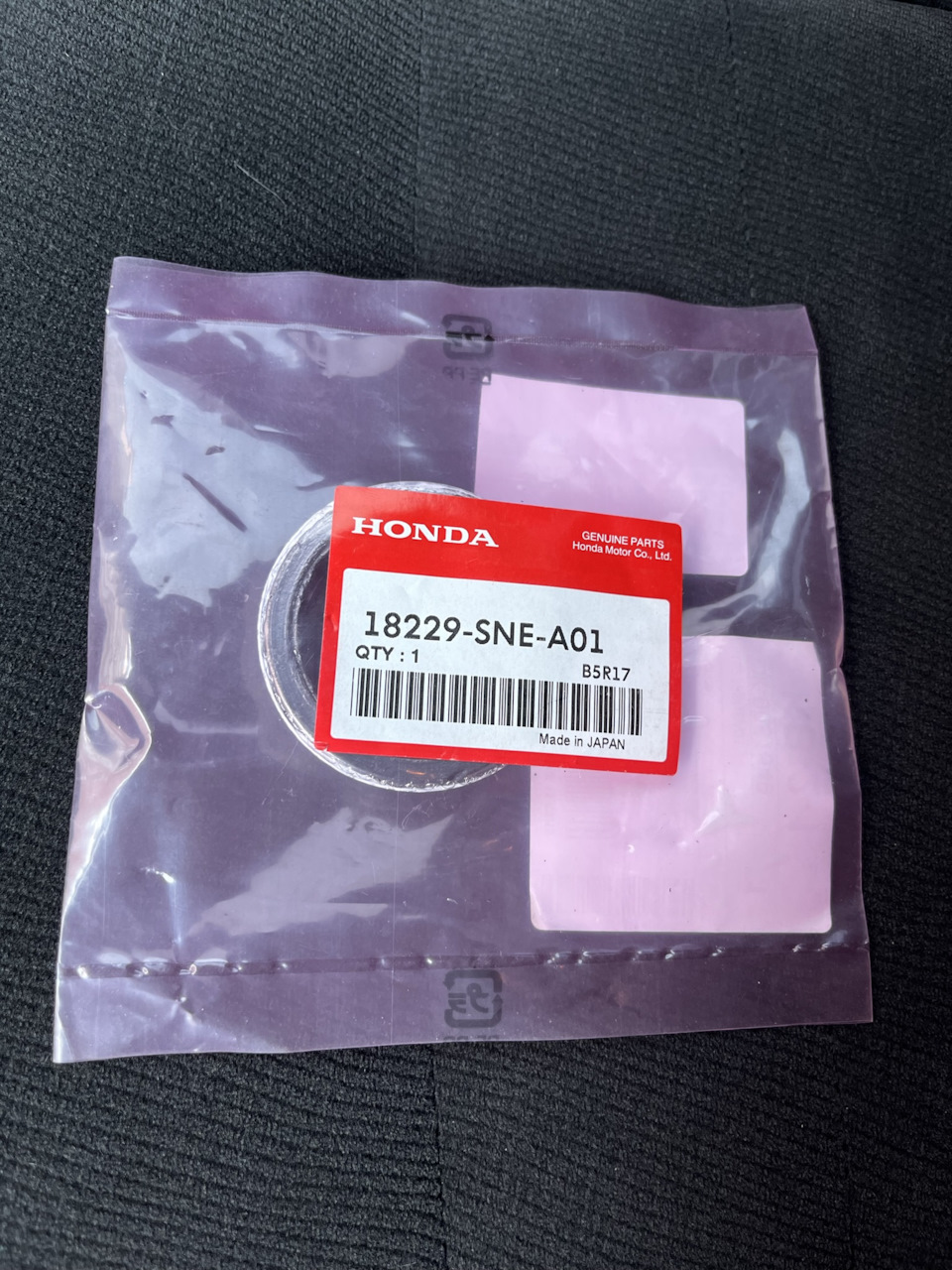 18229SNEA01 Gasket, ex flexible Honda | Запчасти на DRIVE2