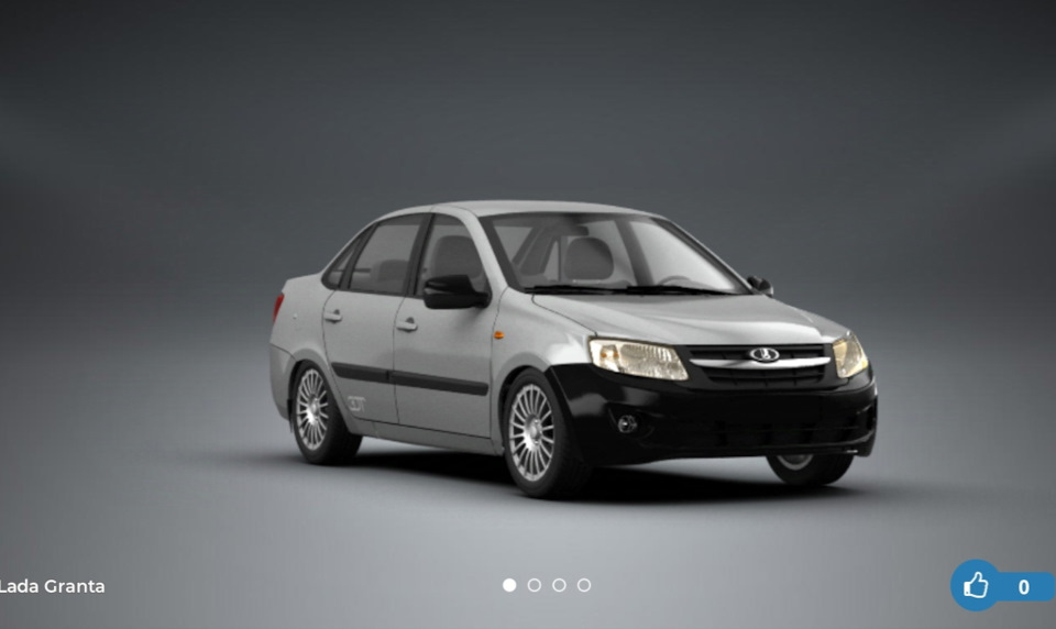 3D tuning online — Lada Granta Sport, 1,6 л, 2014 года | фотография ...