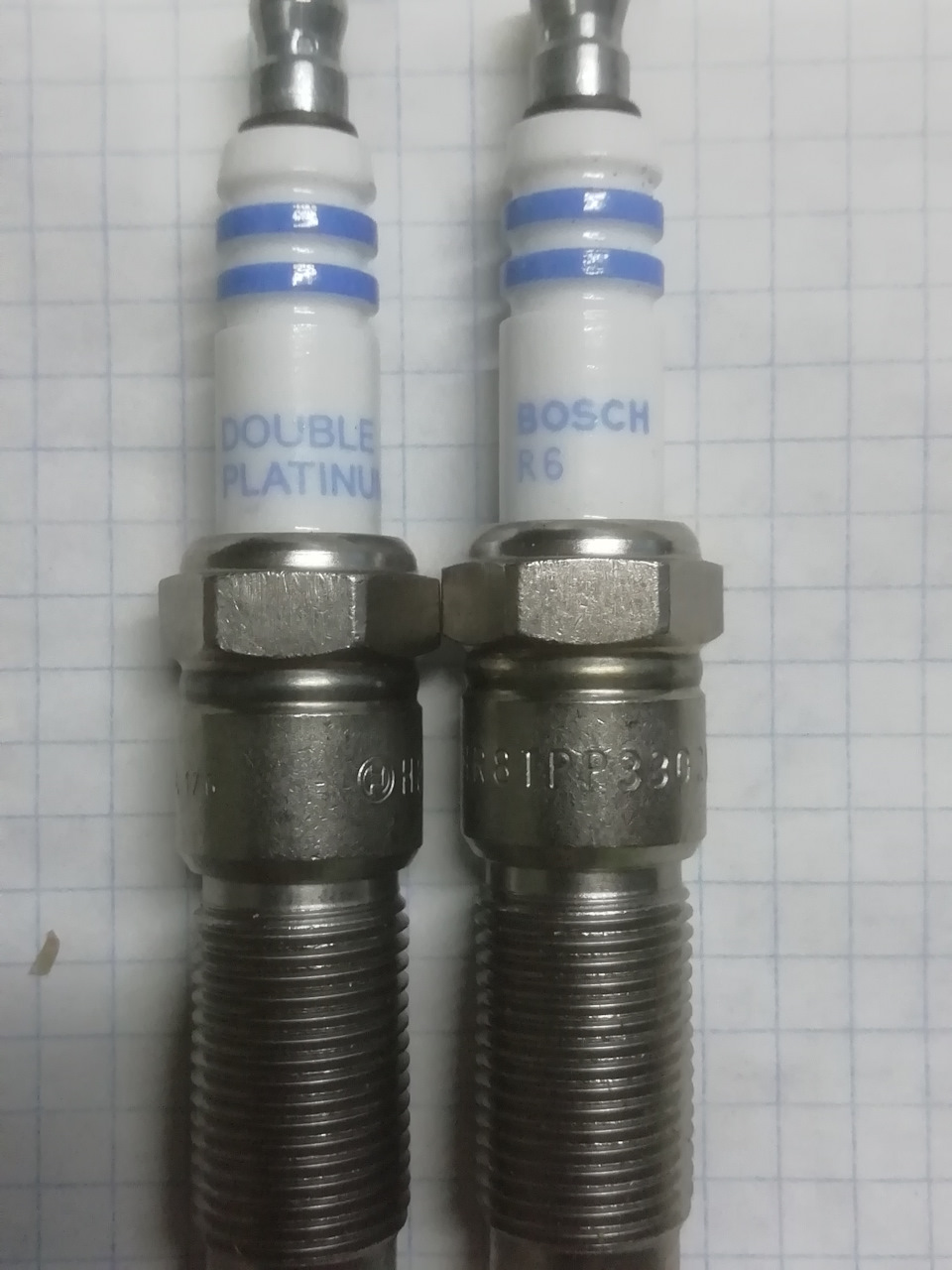 Свеча Bosch HR 8 TPP 3302 V — ГАЗ Сайбер, 2,4 л, 2010 года | расходники ...