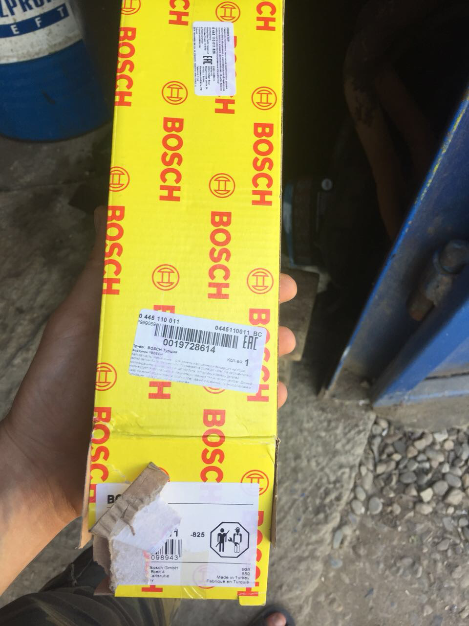 0445110011 ИНЖЕКТОР COMMON RAIL ЛЕГКОВОЙ BOSCH | Запчасти на DRIVE2