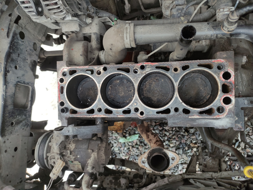 Замена прокладок ДВС — Opel Astra G, 1,6 л, 2000 года | своими руками ...