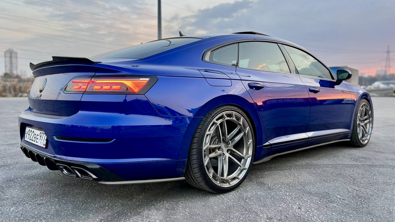 Volkswagen Arteon 2.0 дизельный 2022 | R-Line Lapiz Blue на DRIVE2