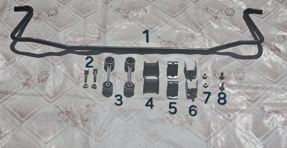 Стабилизатор задний — BMW 3 series (E30), 1,8 л, 1988 года | запчасти ...