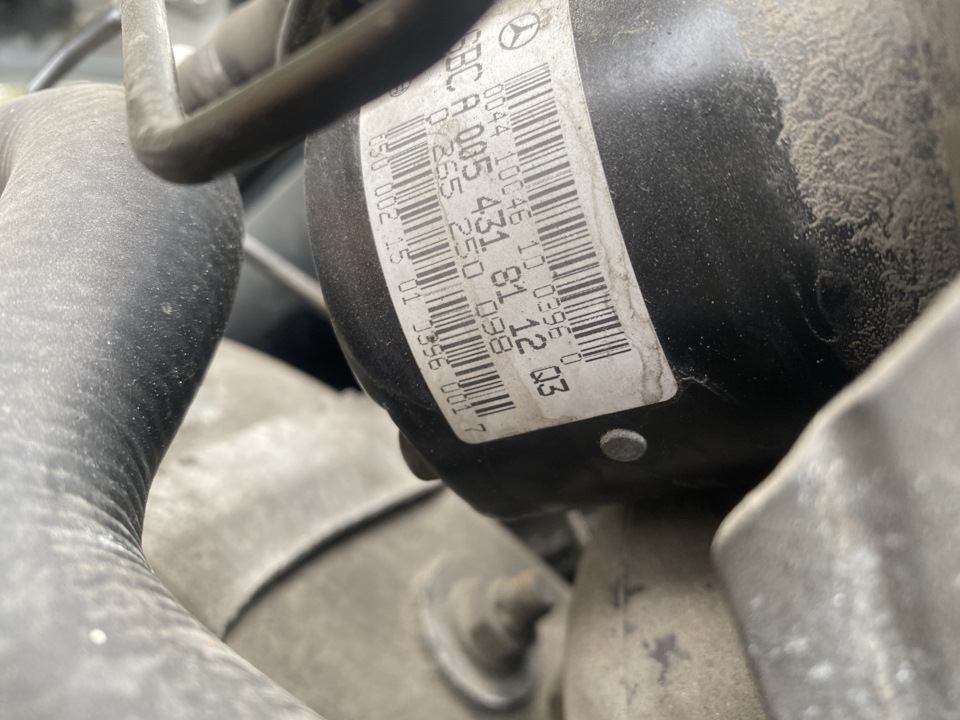 Блок SBC продолжение — Mercedes-Benz CLS (W219), 3,5 л, 2004 года ...