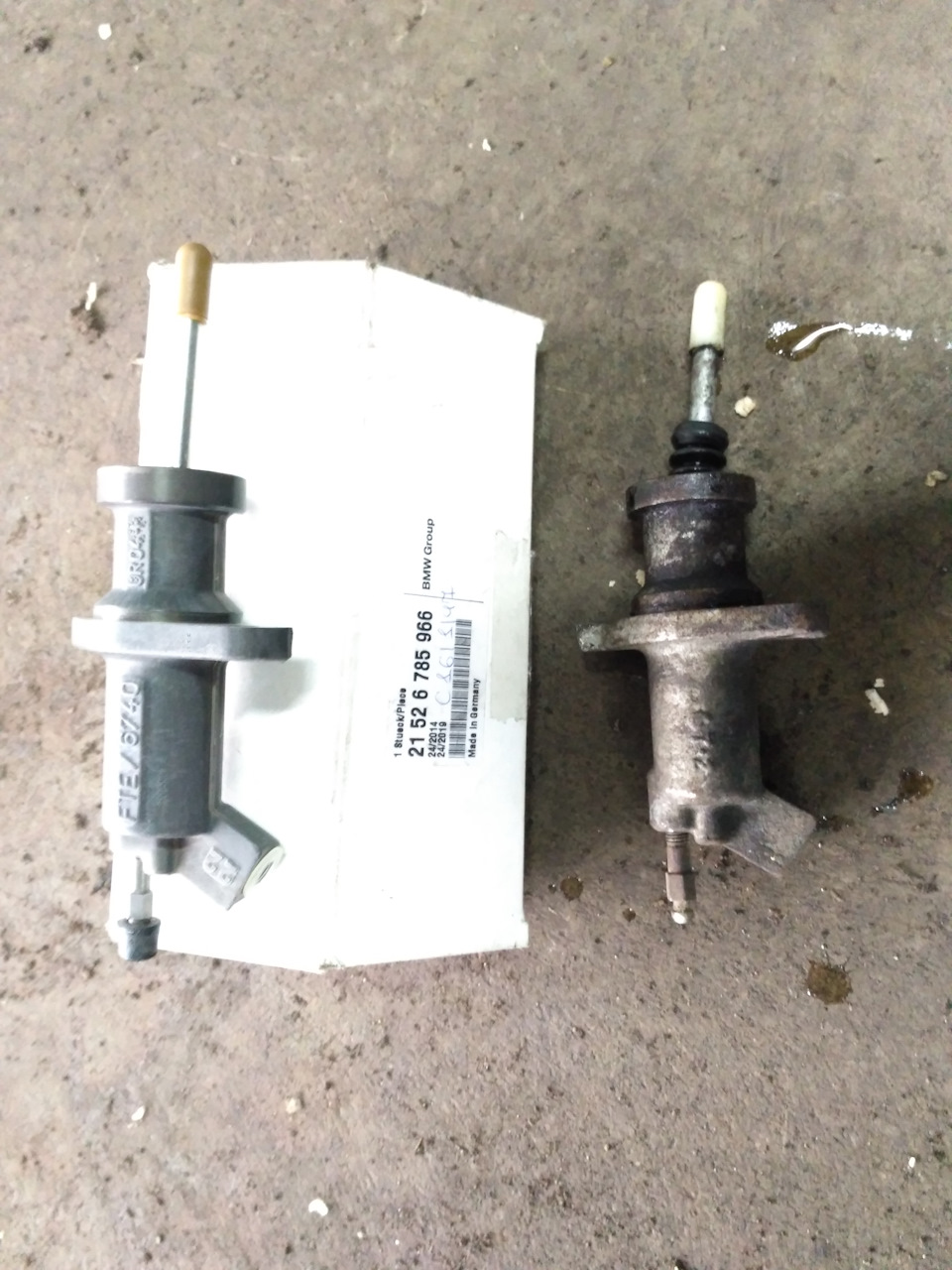 21526785966 Исполнительный цилиндр BMW | Запчасти на DRIVE2