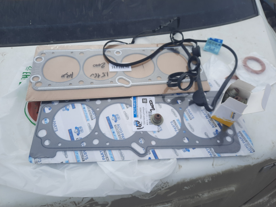 96473400 Прокладка ГБЦ DOHC 06- GM | Запчасти на DRIVE2