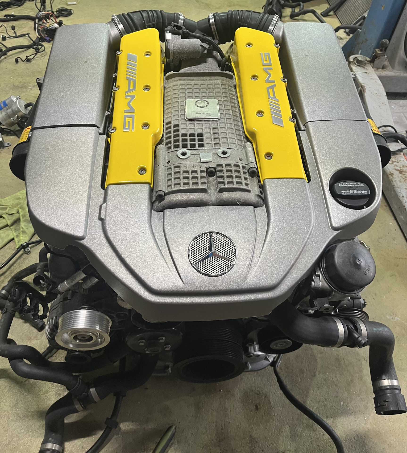 M113K ТО . — Mercedes-Benz E 55 AMG (W210), 2,8 л, 2001 года | плановое ...