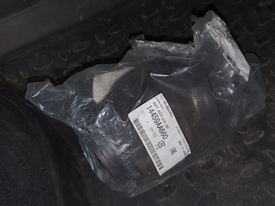 Ох уж этот впуск — Subaru Forester (SH), 2,5 л, 2008 года | визит на ...