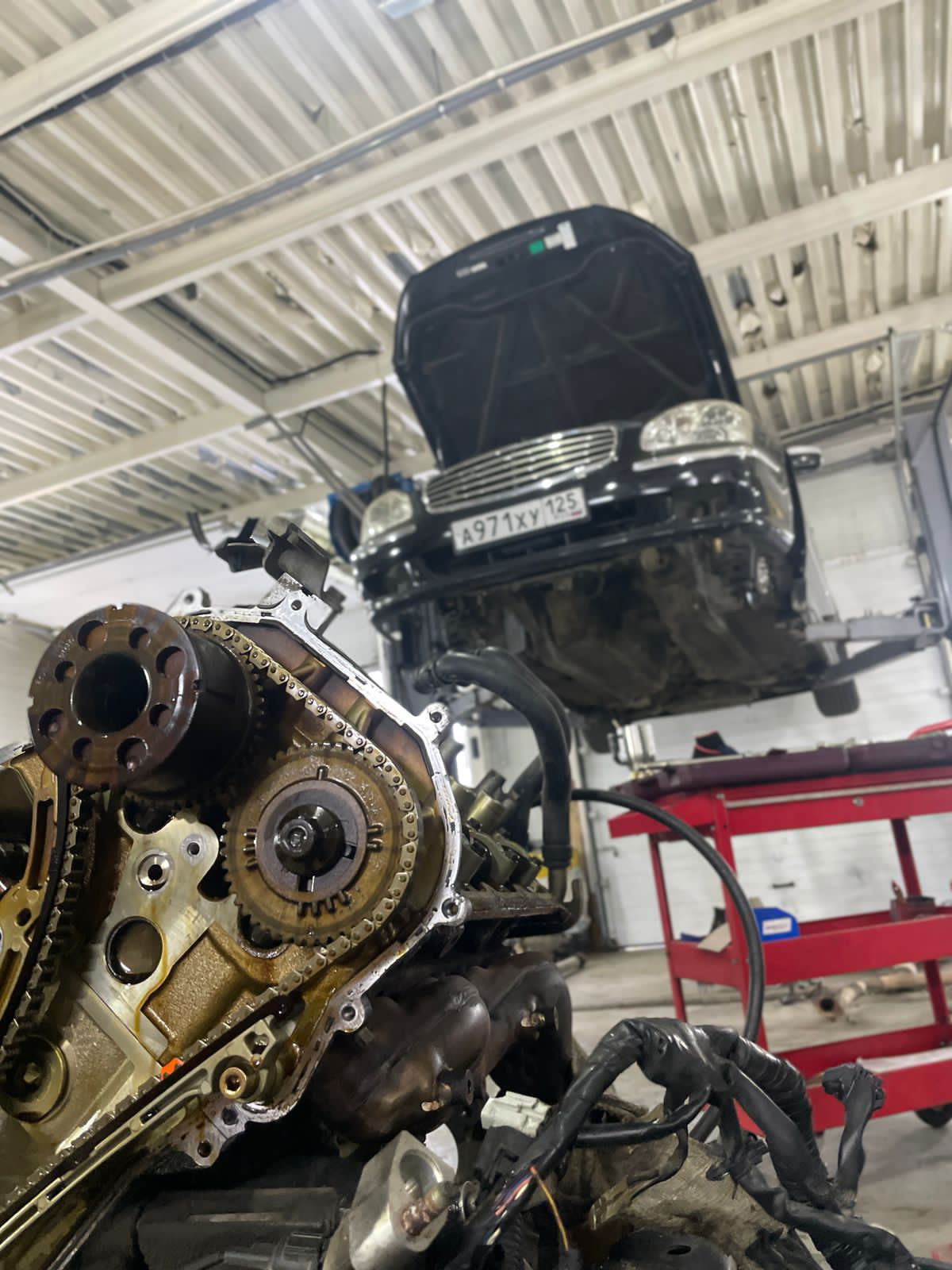 Тук тук! Это поршневая — Nissan Cima (F50), 4,5 л, 2006 года | поломка ...