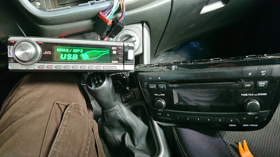 JVC KD-G821 vs штатный Panasonic CQ-JZ33F0AE — Suzuki SX4 (2G), 1,6 л, 2017 года | автозвук | DRIVE2