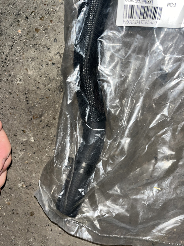 95390887 Шланг отопителя салона GM | Запчасти на DRIVE2