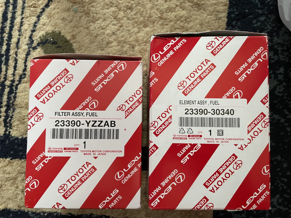 Всё про фильтра Toyota ( топливный, масляный) — Toyota Land Cruiser ...