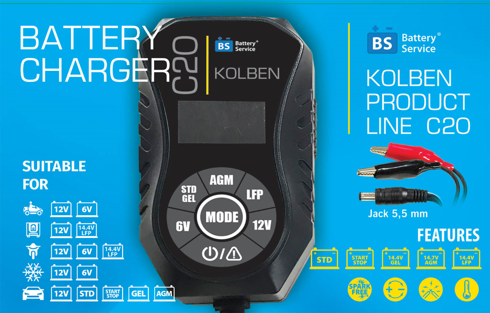 Компактная и недорогая зарядка DC 5.5 – 2.1 мм — Battery Service на DRIVE2