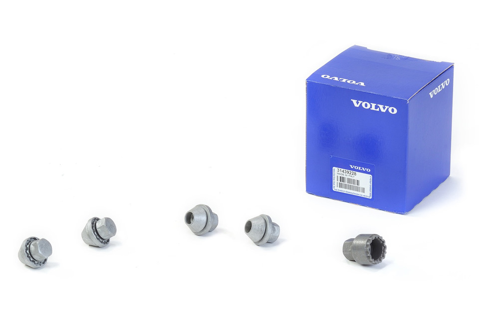 31439228 Секретные гайки колеса Volvo | Запчасти на DRIVE2