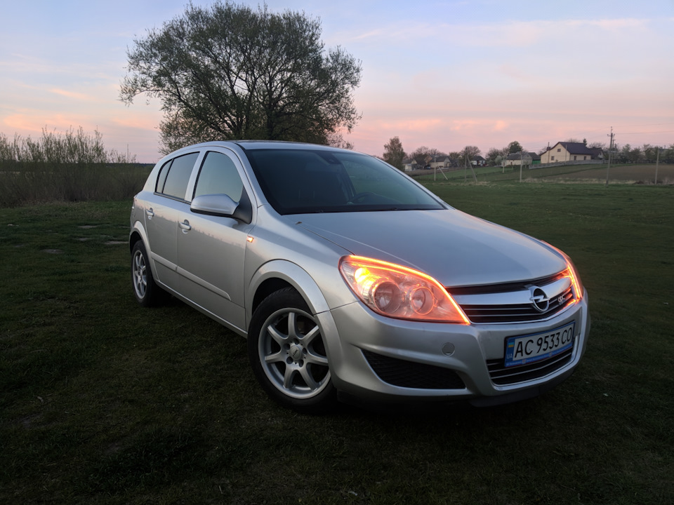 ДХО, тонировка и другие изменения… — Opel Astra H, 1,7 л, 2007 года ...