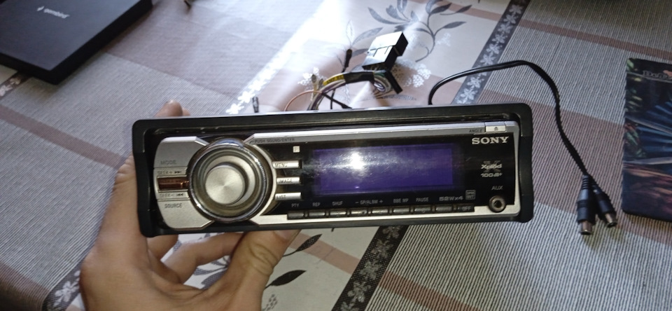 Автозвук на ВАЗ 2106, магнитола Sony cdx gt- 710, усилители звука Kicx ...