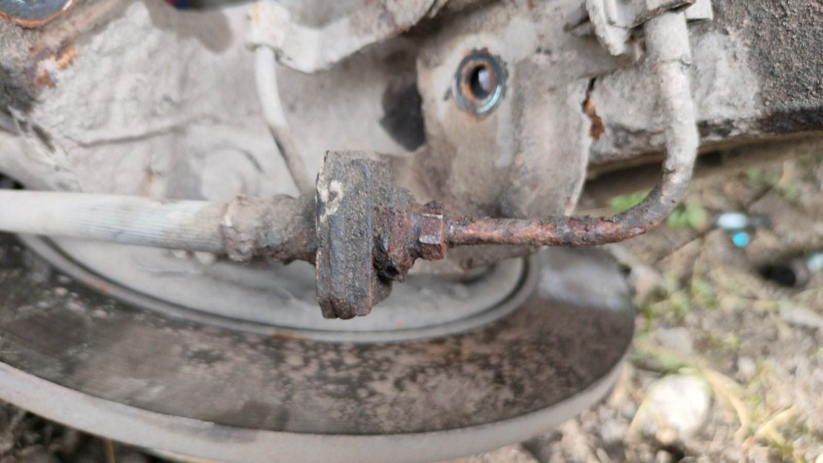 ТО подвески и тормозов. — Mitsubishi Outlander XL, 3 л, 2008 года ...