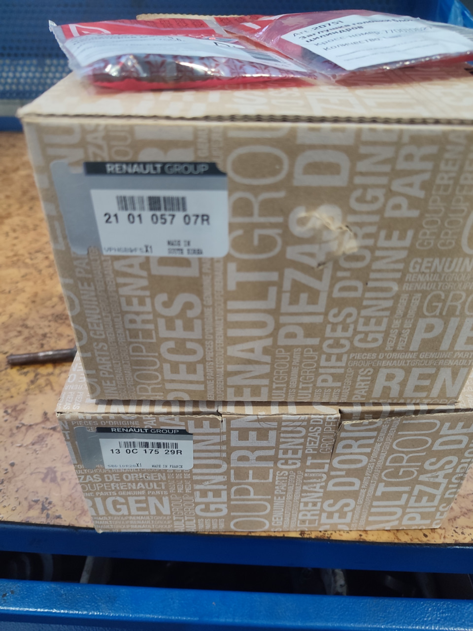 210105707R Насос водяной в сборе RENAULT | Запчасти на DRIVE2